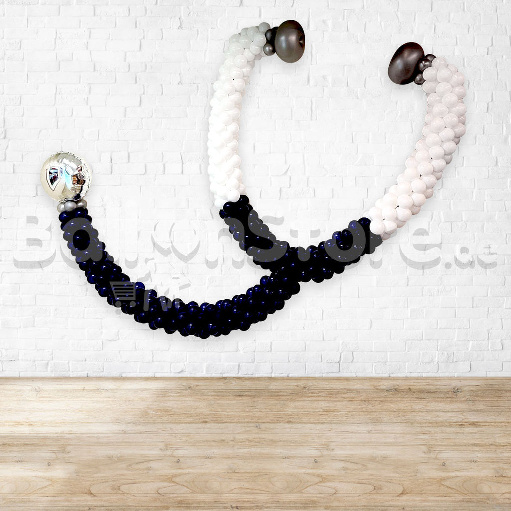 Medical Event Stethoscope Balloon Sculpture - Need Wall to Support / N