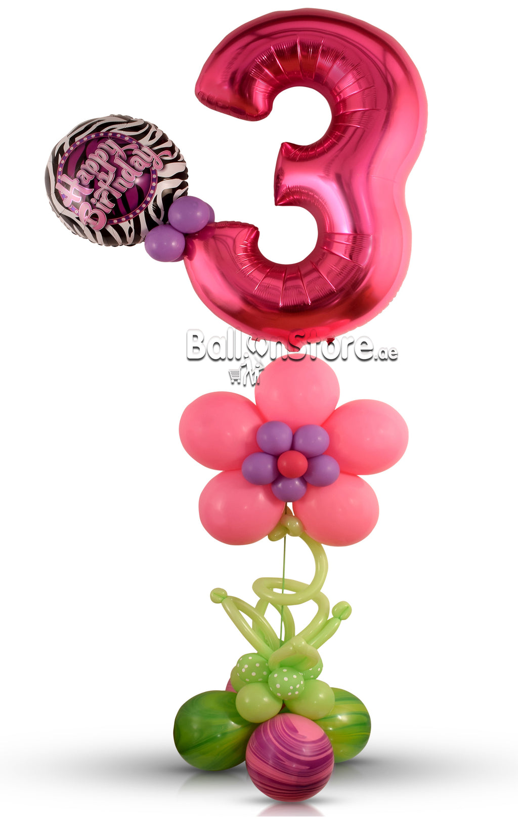 Number Balloons - Balloon Arrangement Dubai