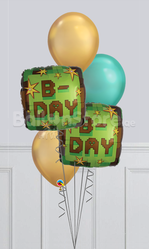 TNT Balloons - Birthday Balloons - MineCraft Balloons - Balloon Bouquet ...